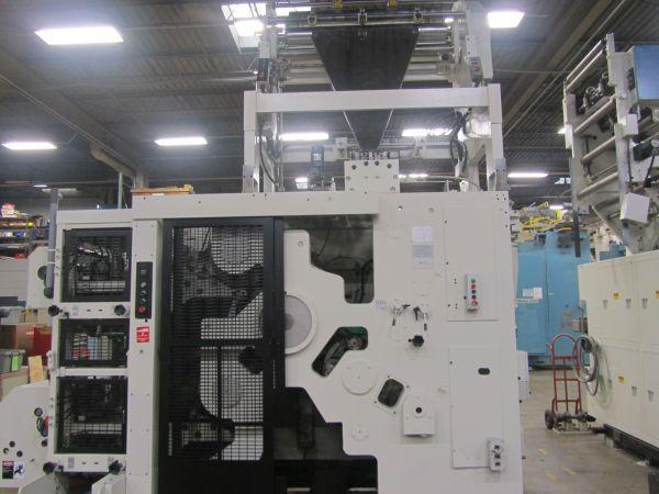 Lot #32: Harris TCF60 Combination Folder 22.75" Cutoff - WireBids